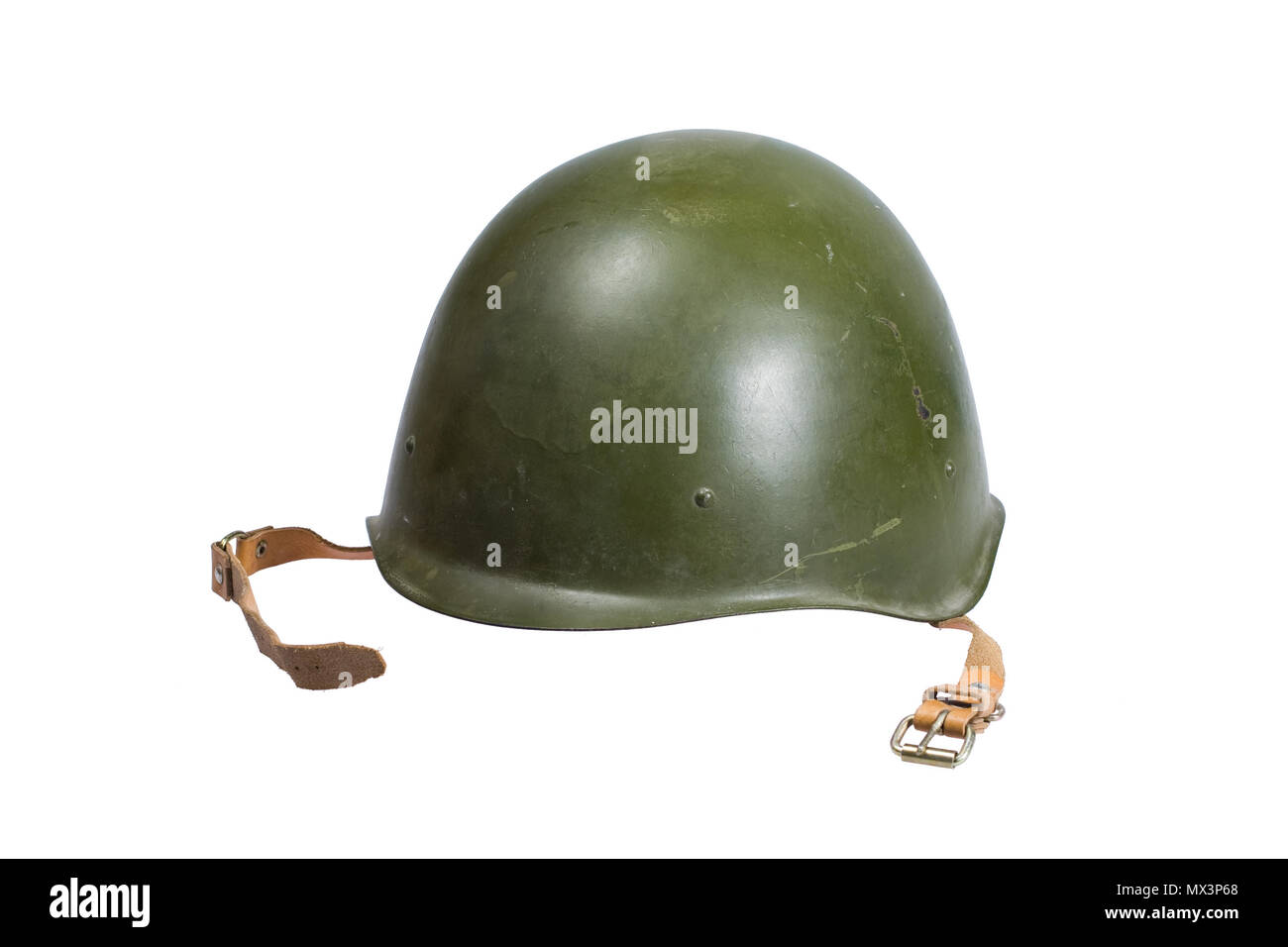 Ww2 soviet helmet on white hi-res stock photography and images - Alamy