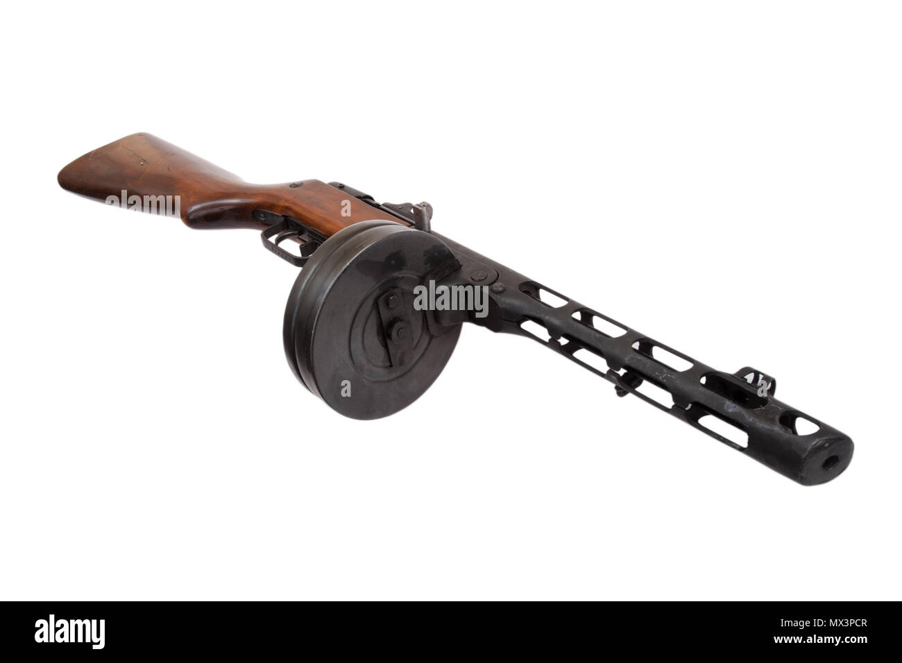 A russian submachine gun ppsh 41 Cut Out Stock Images & Pictures - Alamy