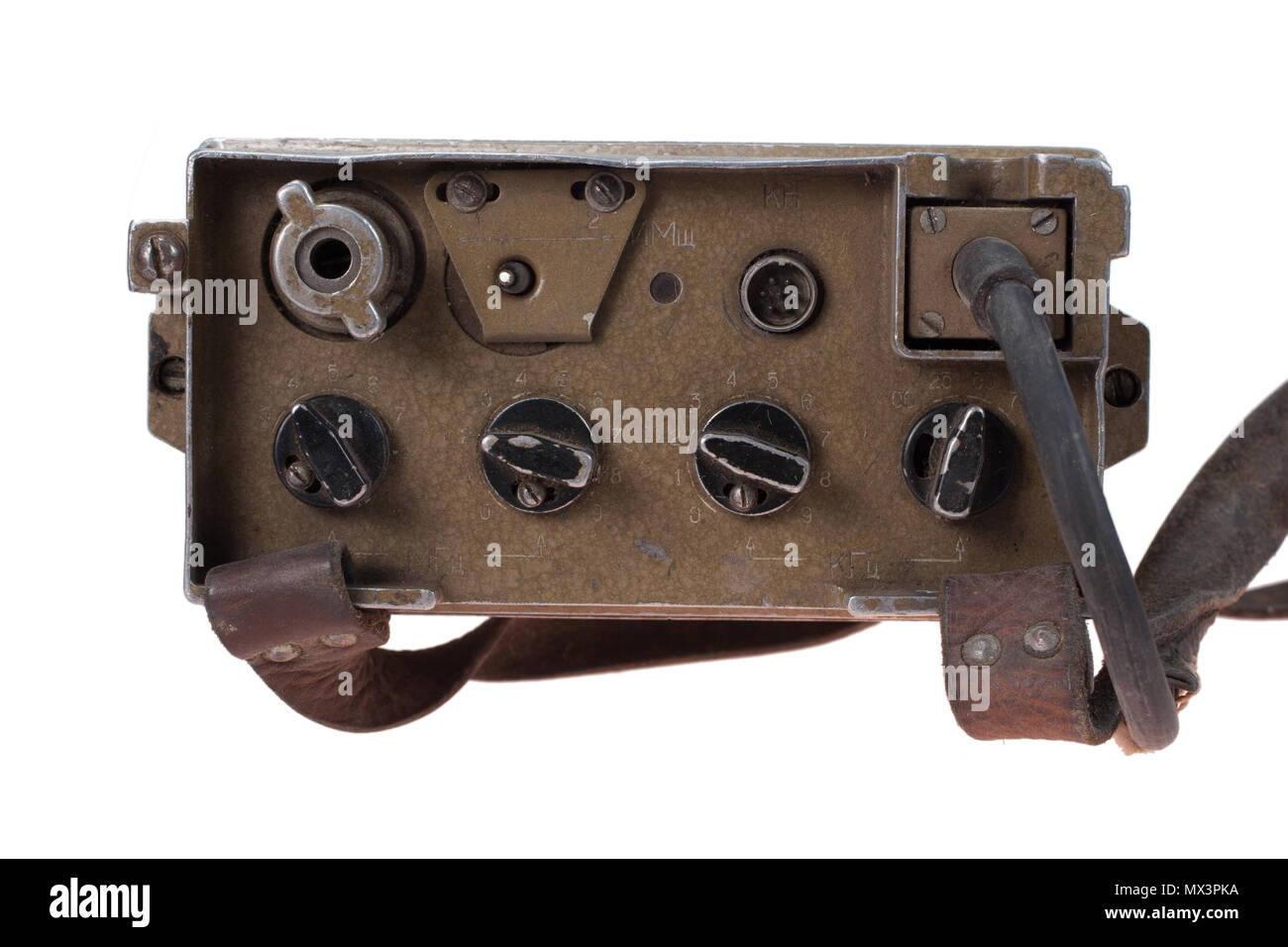 Vintage army radio station hi-res stock photography and images - Alamy