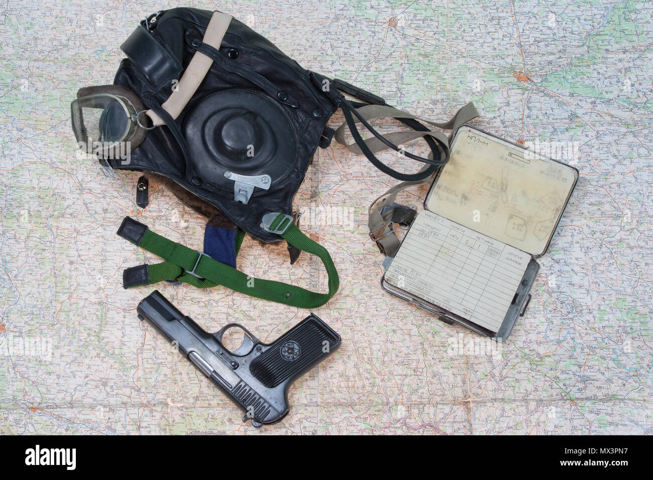 military flight planning Stock Photo - Alamy