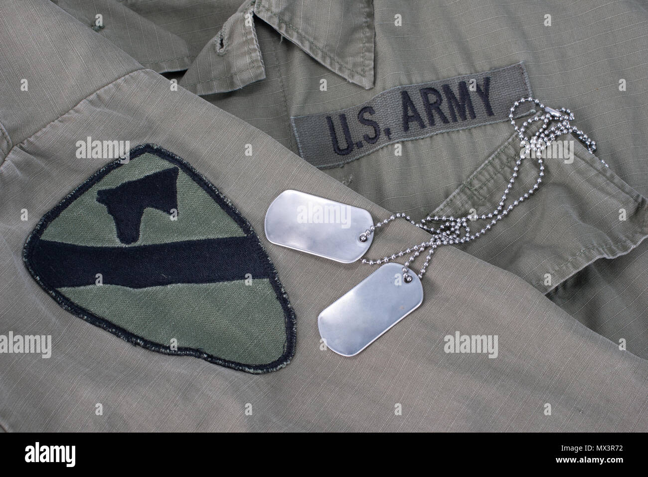 us army dog tags Stock Photo - Alamy