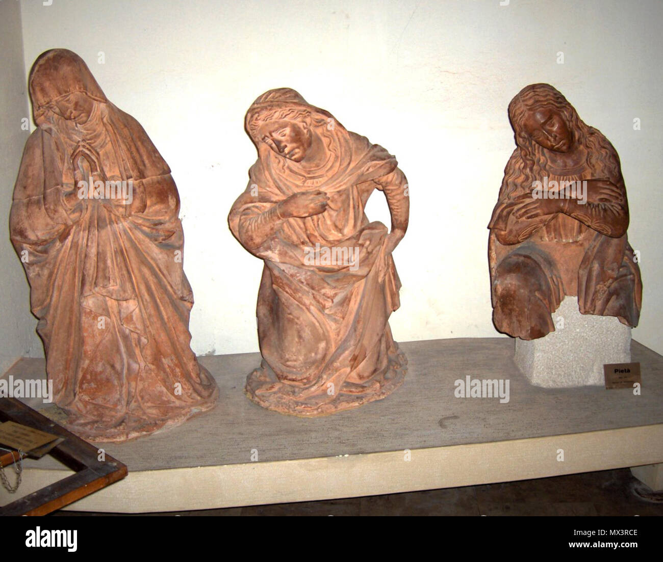 . Pietà (1495) by Baccio da Montelupo; Museum of the Basilica of Saint ...