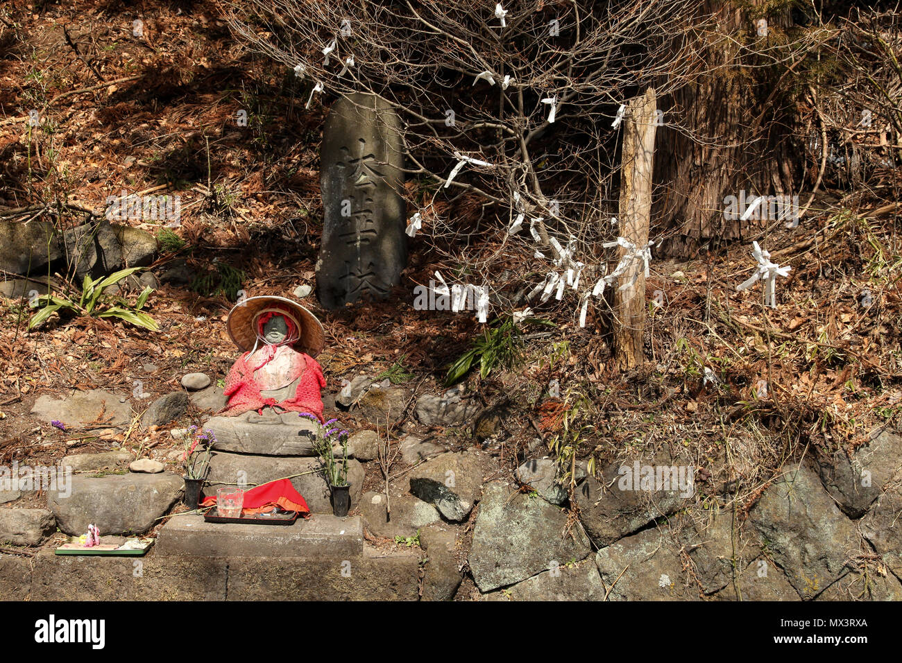Statue in Temple of Nikko Japan Stock Photo - Alamy