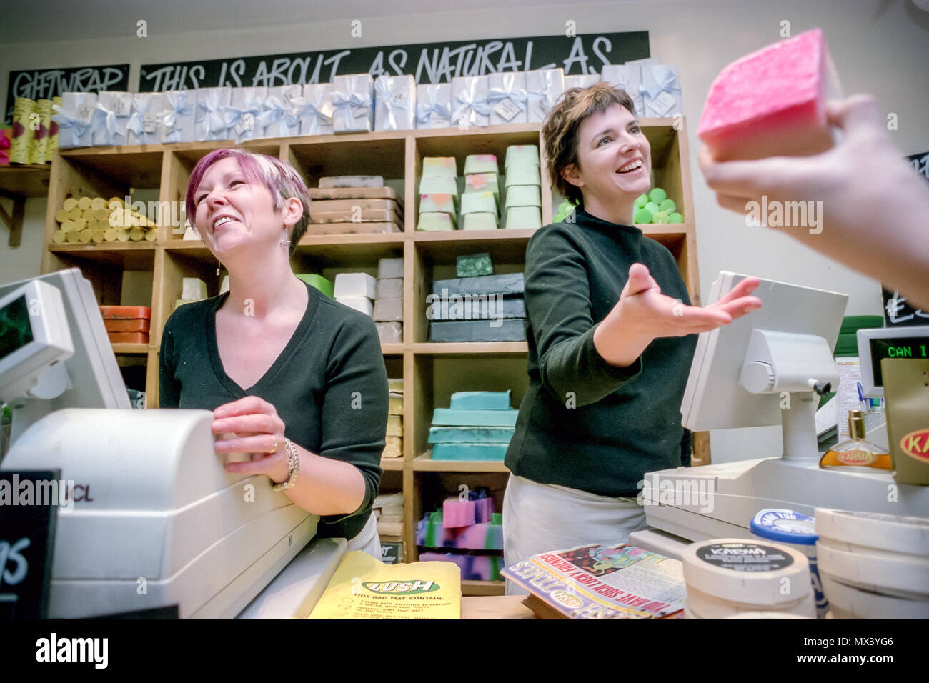 The Lush store in Brighton Stock Photo - Alamy