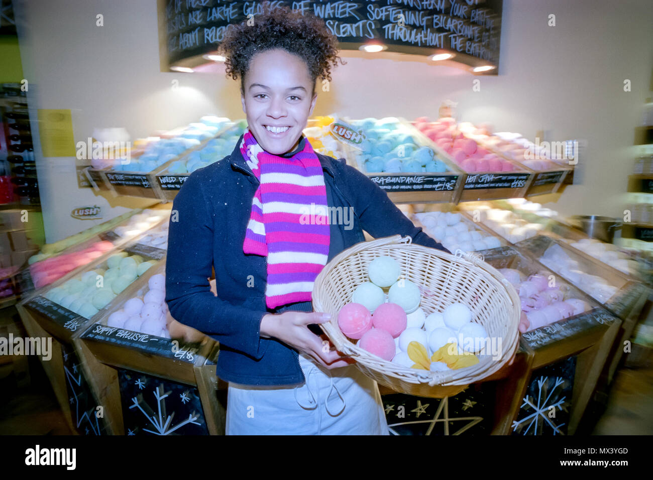 The Lush store in Brighton Stock Photo - Alamy