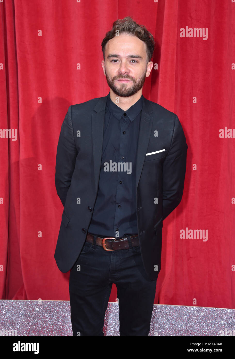Jack P Shepherd attending the British Soap Awards 2018 held at The ...
