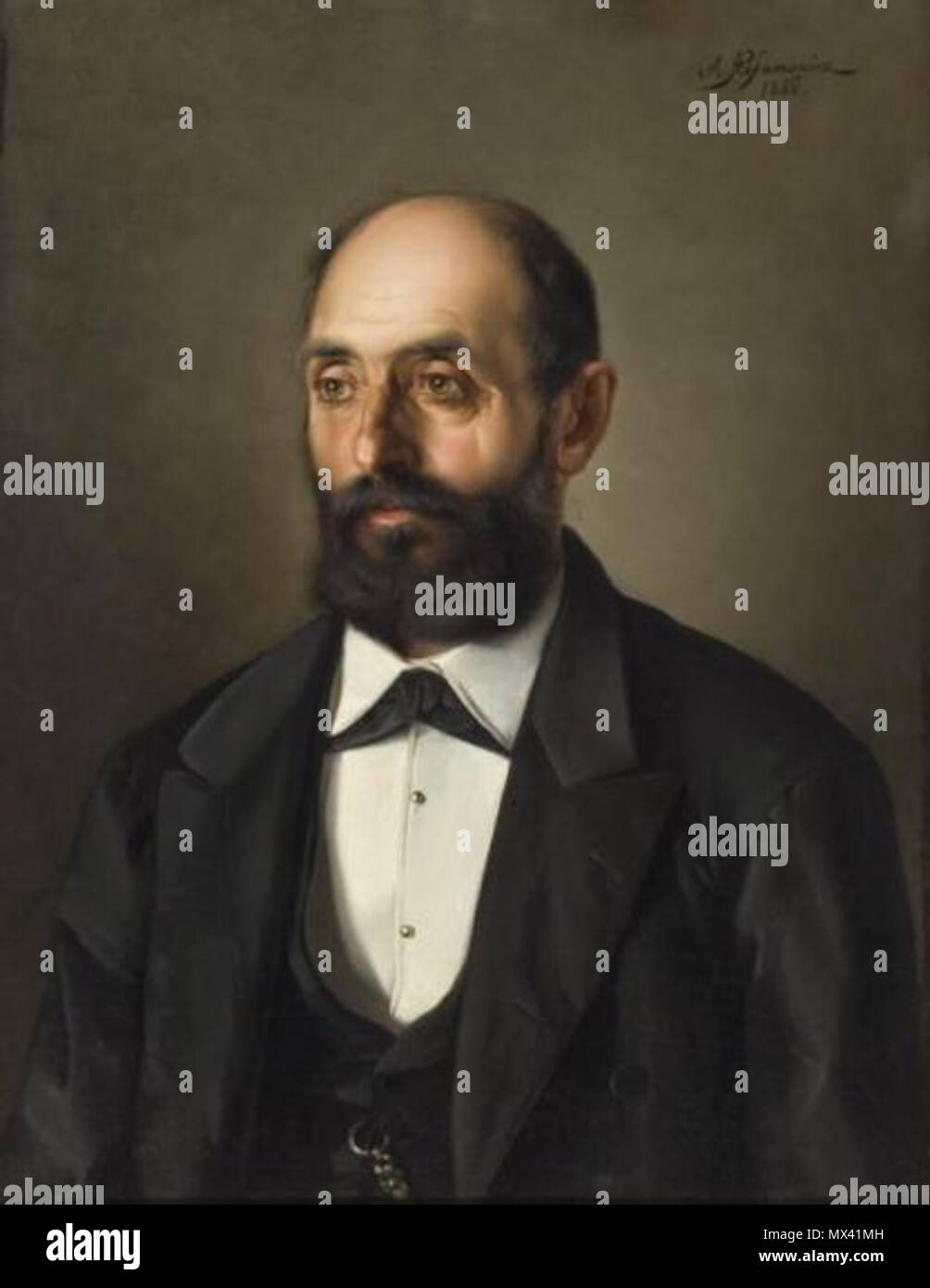 . English: Antoni Stefanowicz: Portrait of his father . 1885. Antoni ...