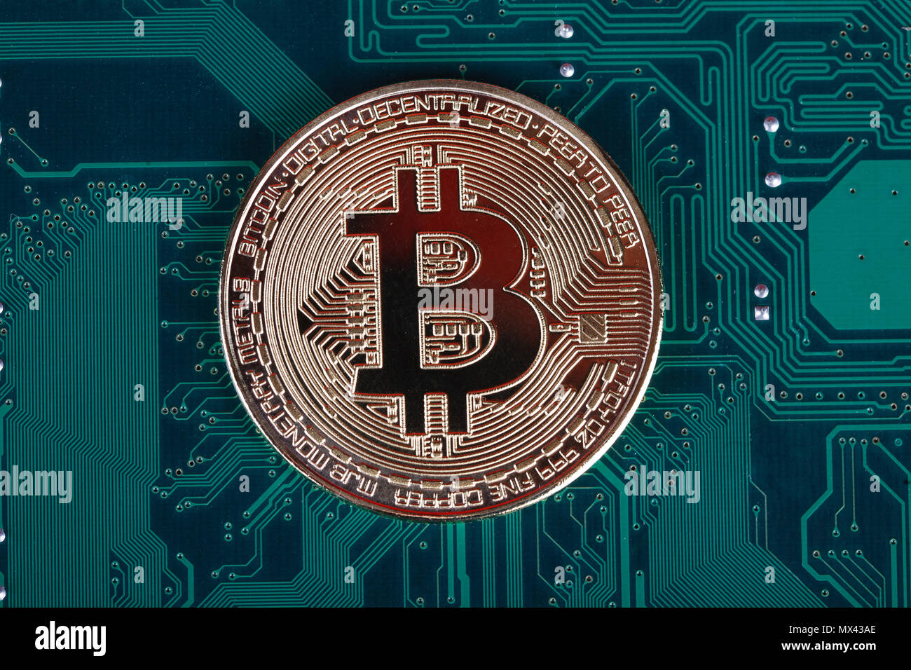 Bitcoin pcb hi-res stock photography and images - Alamy