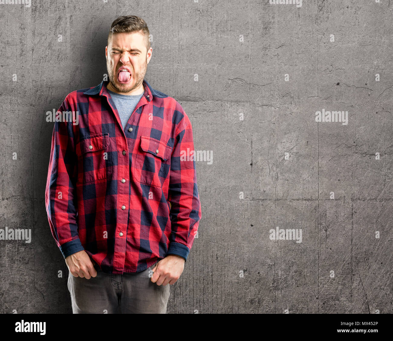 Grossed out guy hi-res stock photography and images - Alamy