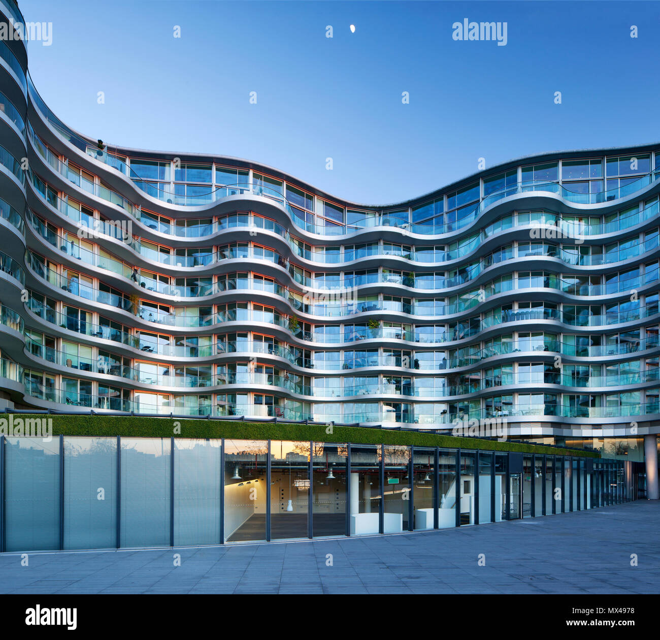 Albion Riverside is a residential complex with retail units, galleries ...