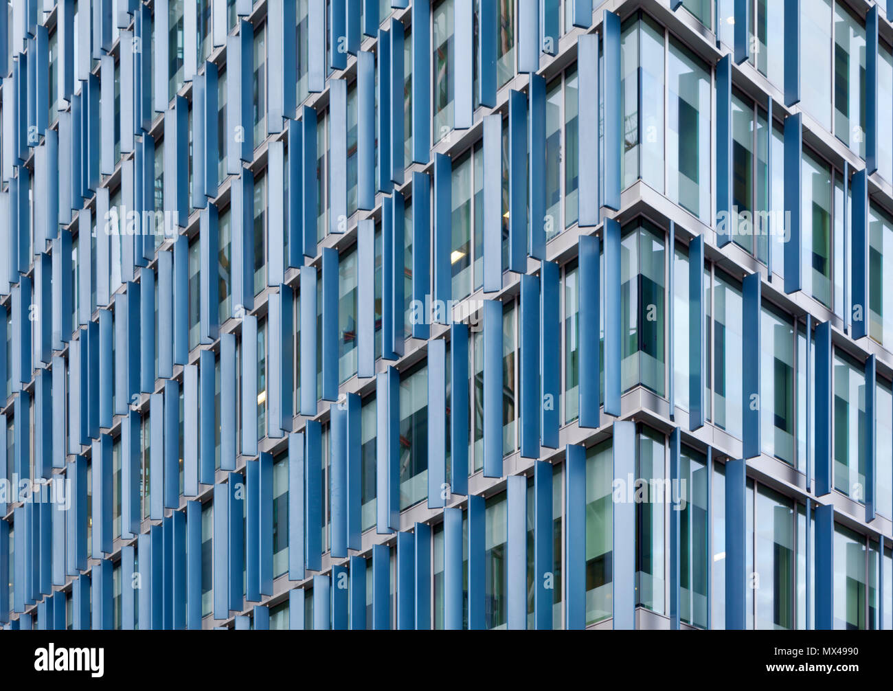 The Blue Fin Building. Architect: Allies and Morris Stock Photo - Alamy