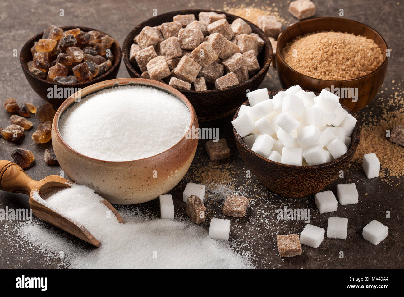 Sugar in bowls hi-res stock photography and images - Alamy