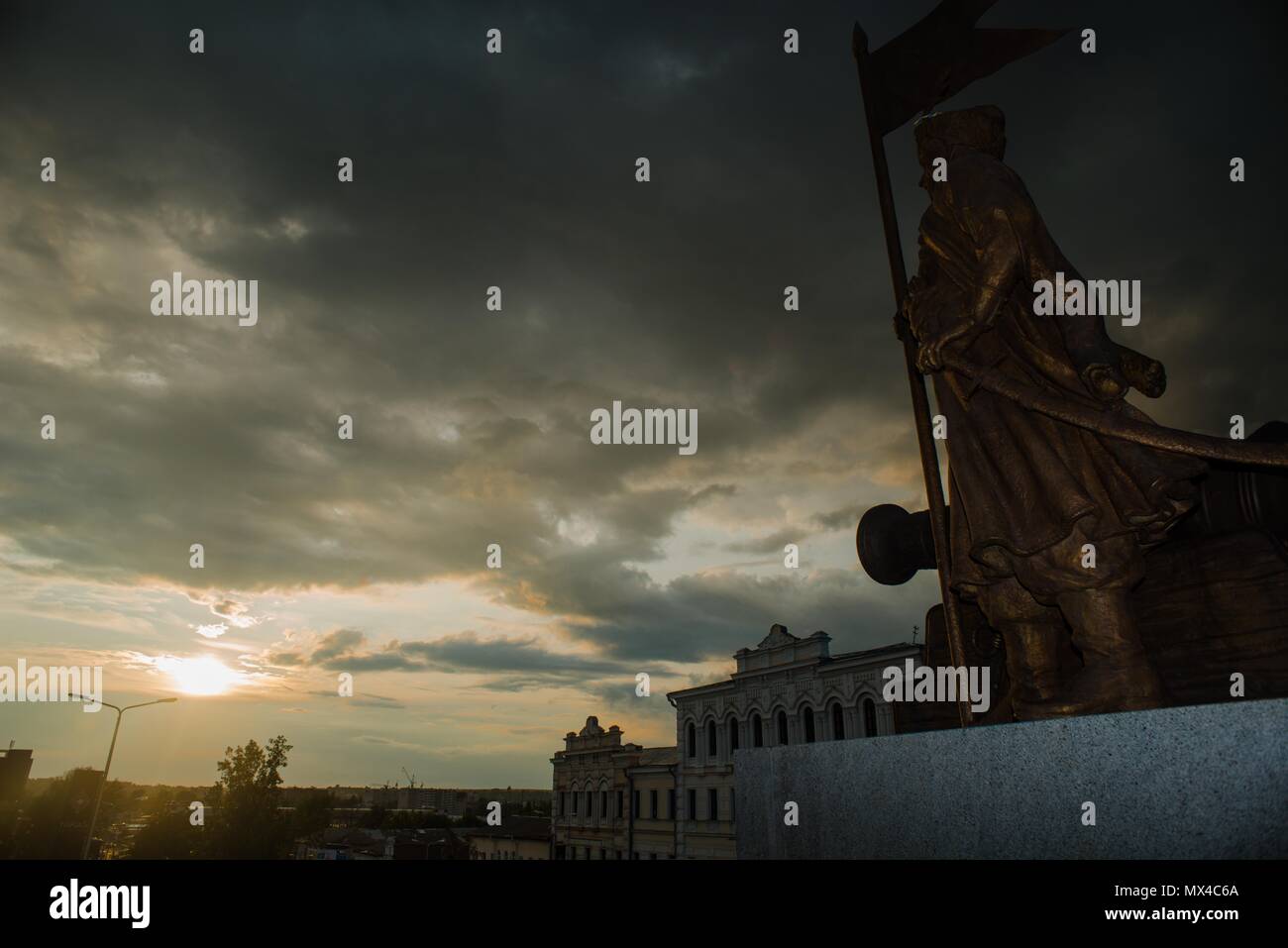 Cossack army flag hi-res stock photography and images - Alamy