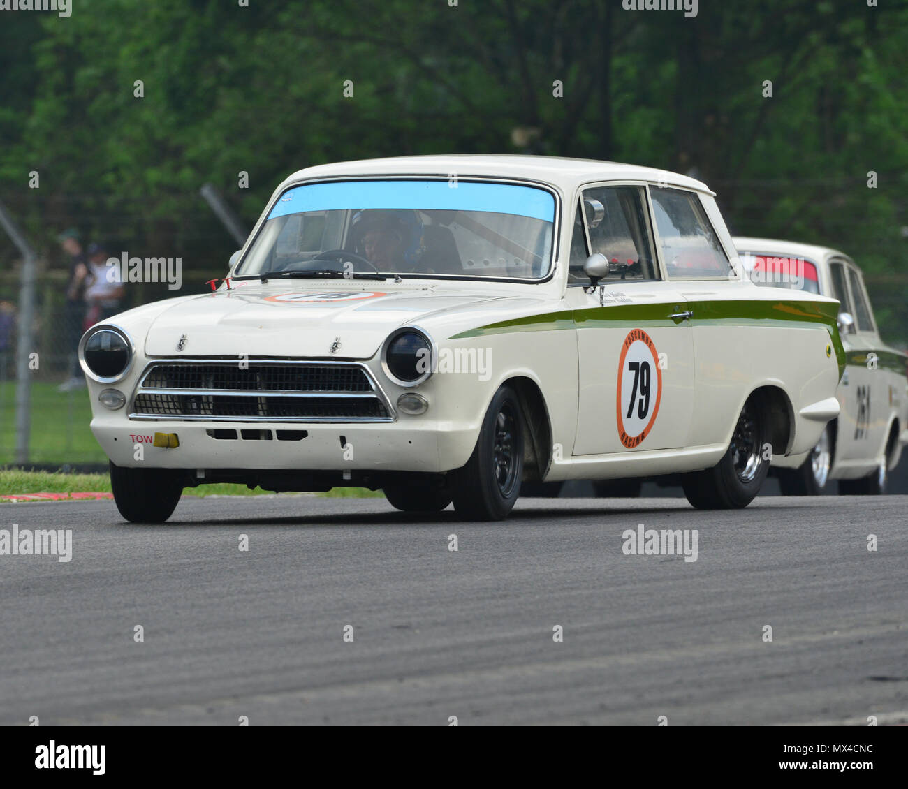 Mark Martin, Andrew Haddon, Ford Lotus Cortina, Masters pre-66 touring ...