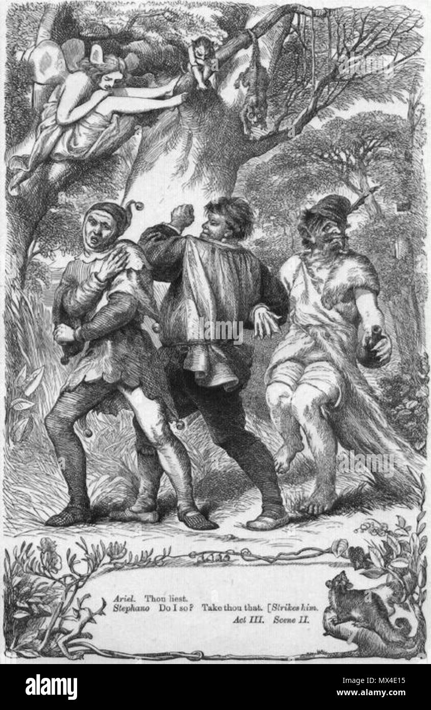 The Tempest Ariel And Caliban