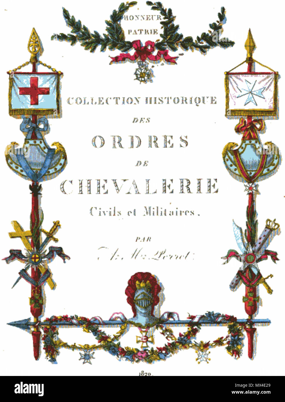 . Français : Collection historique des ordres de chevalerie civils et ...