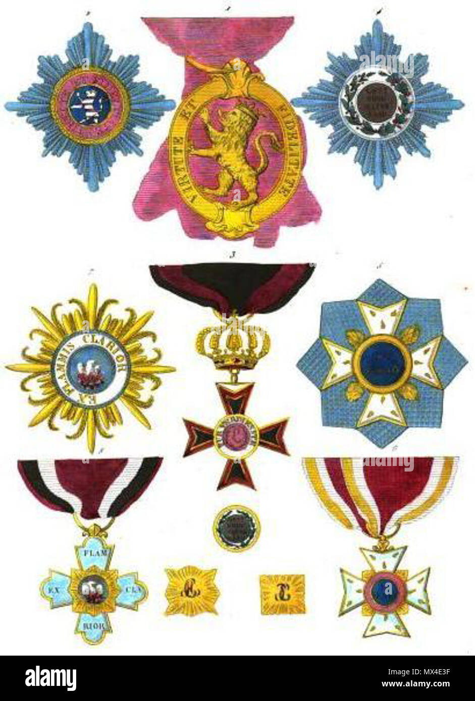 Grand cross badge hi-res stock photography and images - Alamy