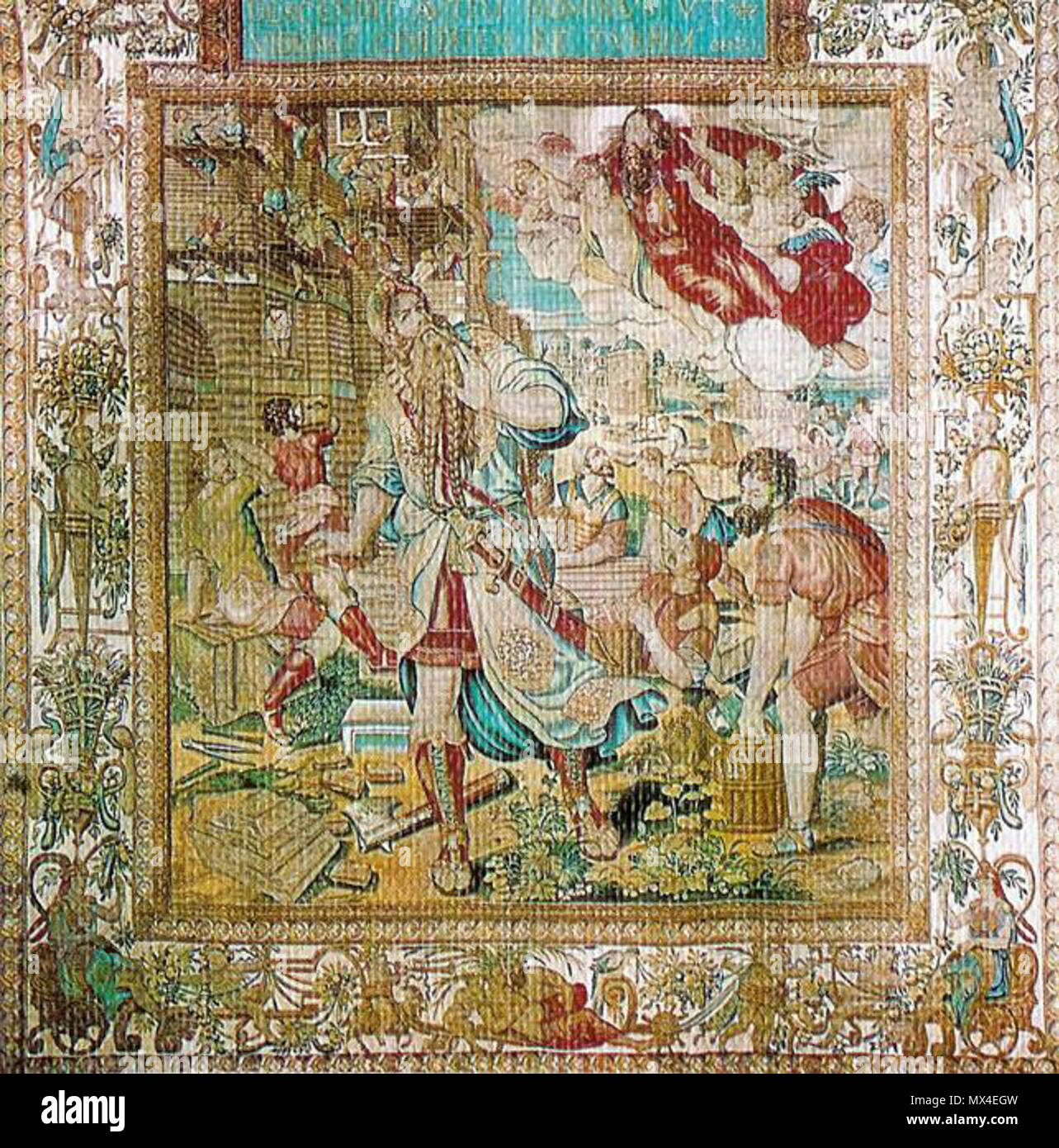 . English: Wrath of God, arras from the collection of Sigismund ...