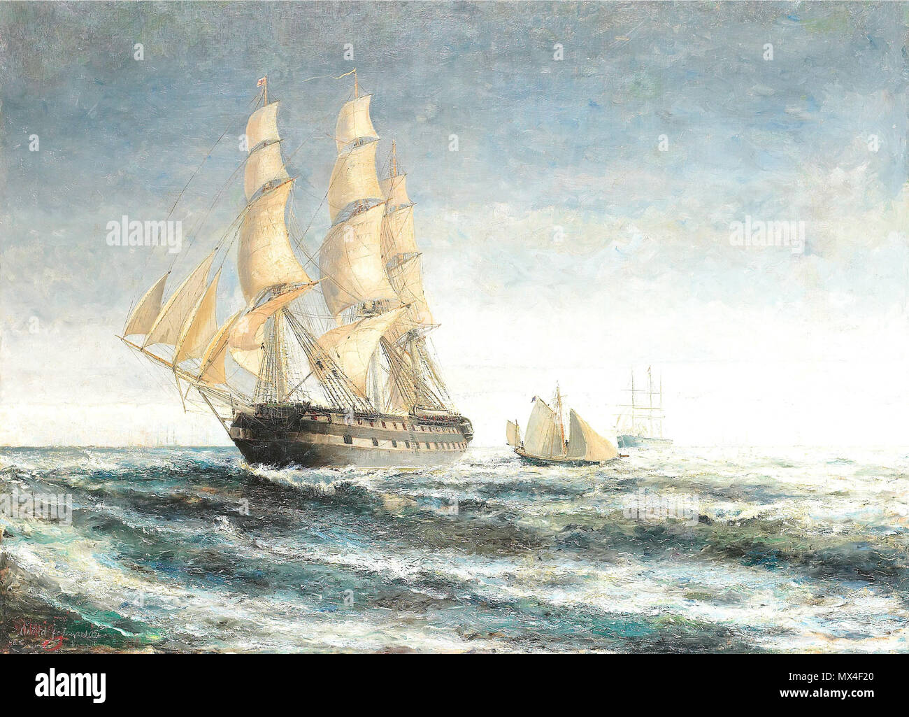 . Swedish: Skepp till havs . 1881 59 Arvid Johansson-Skepp till havs ...