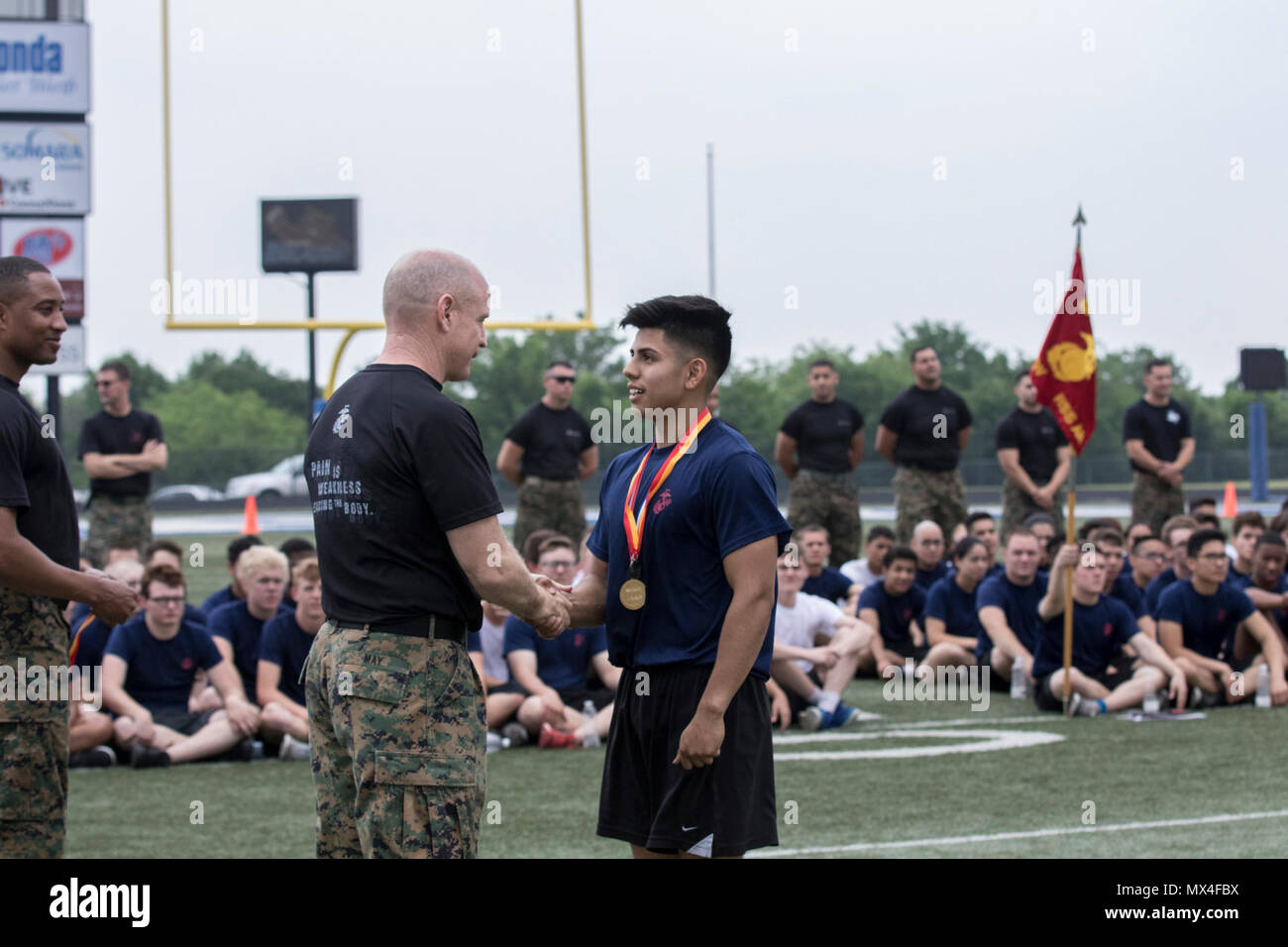 Recruiting Station Fort Worth's Commanding Officer, Maj. Robert F. May ...