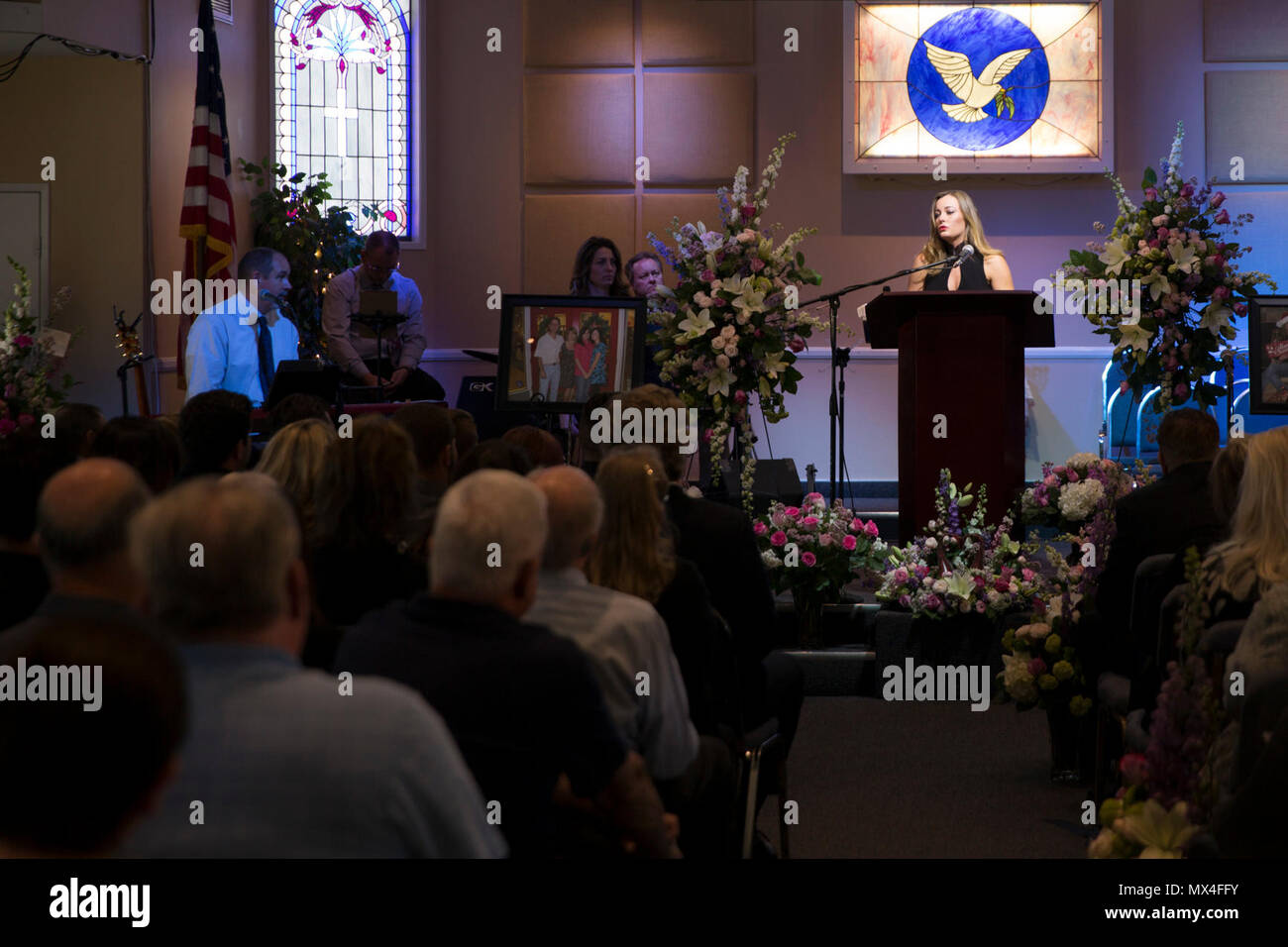 Valerie Kimball, daughter of Tina Miller, former deputy, Combat Center ...