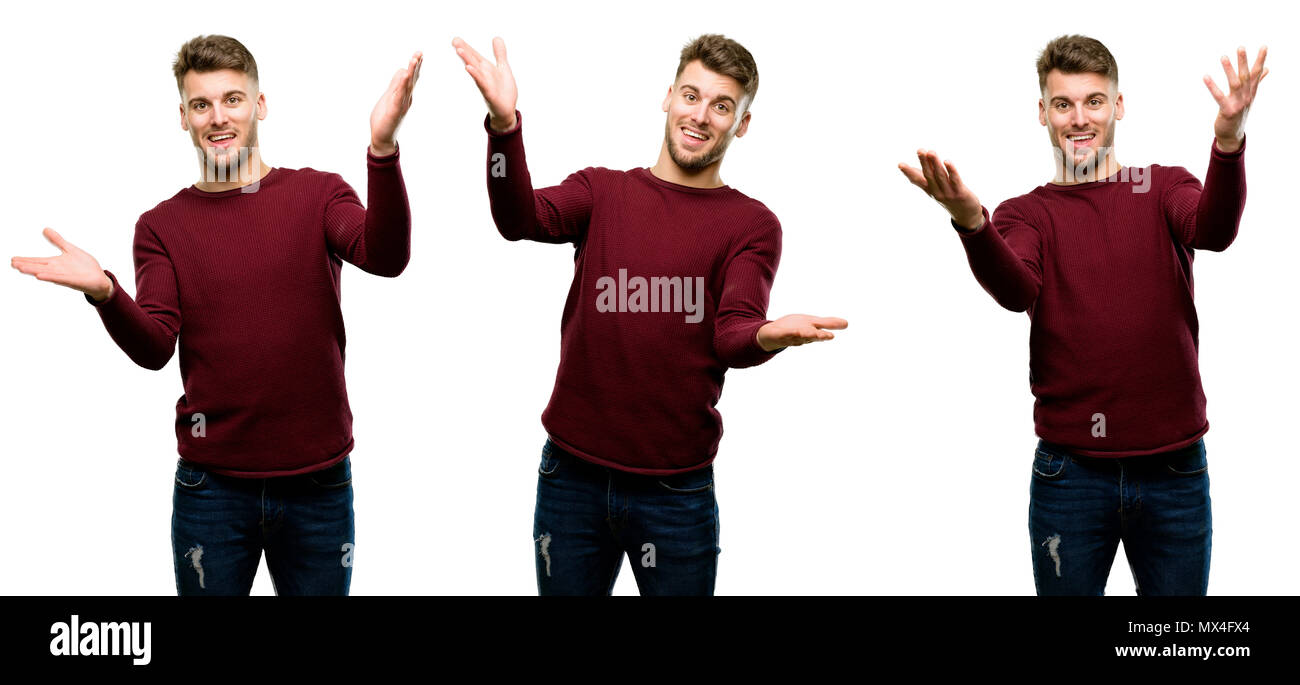 Welcome Pose People Person Stock Photos & Welcome Pose People Person ...