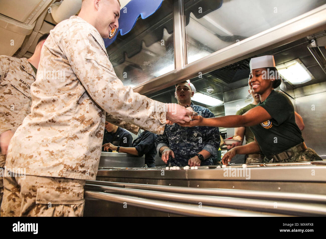 SEA (April 30, 2017) Seaman Chelisha Thomas, assigned to Assault Craft ...