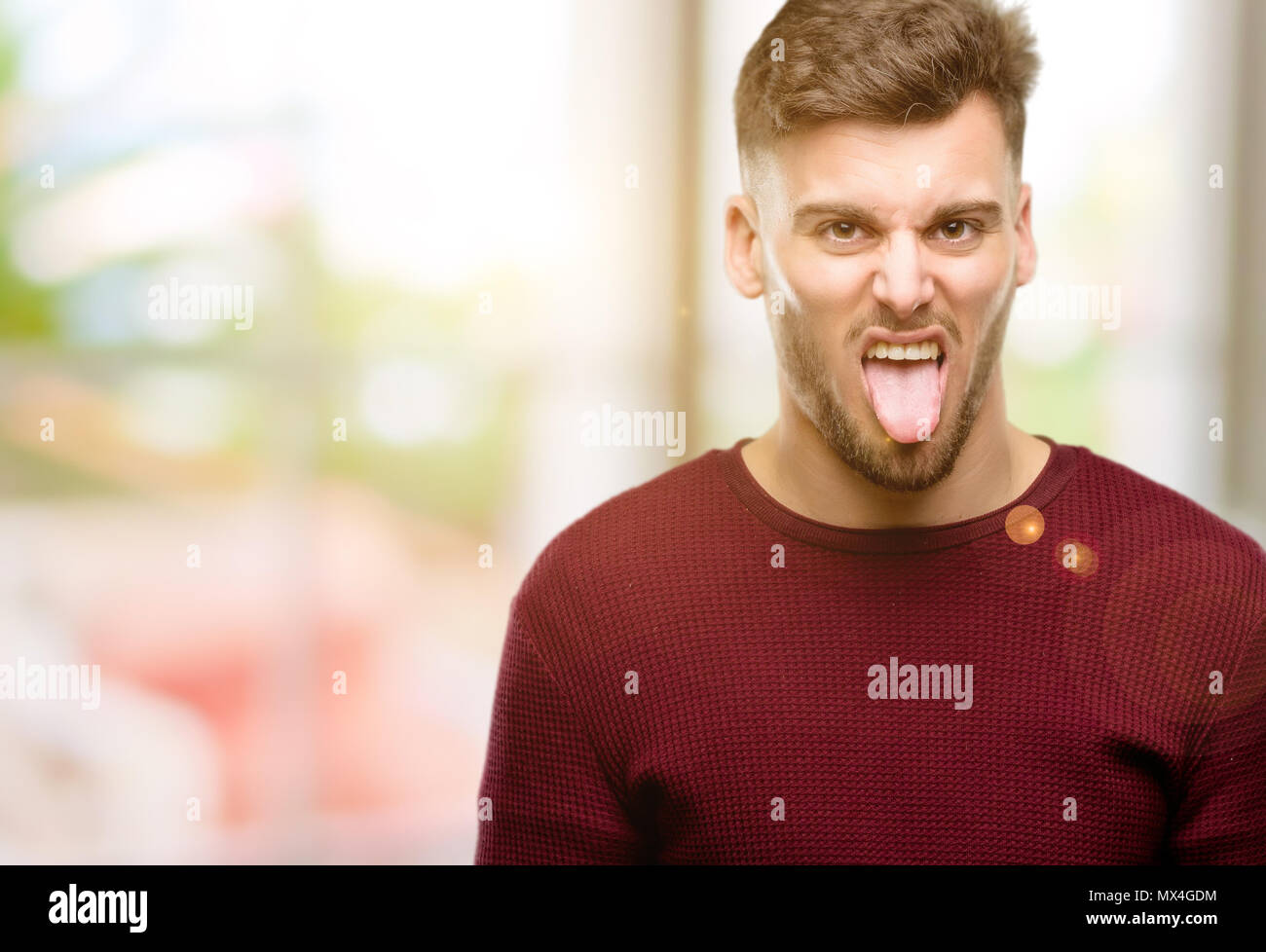 Grossed out guy hi-res stock photography and images - Alamy