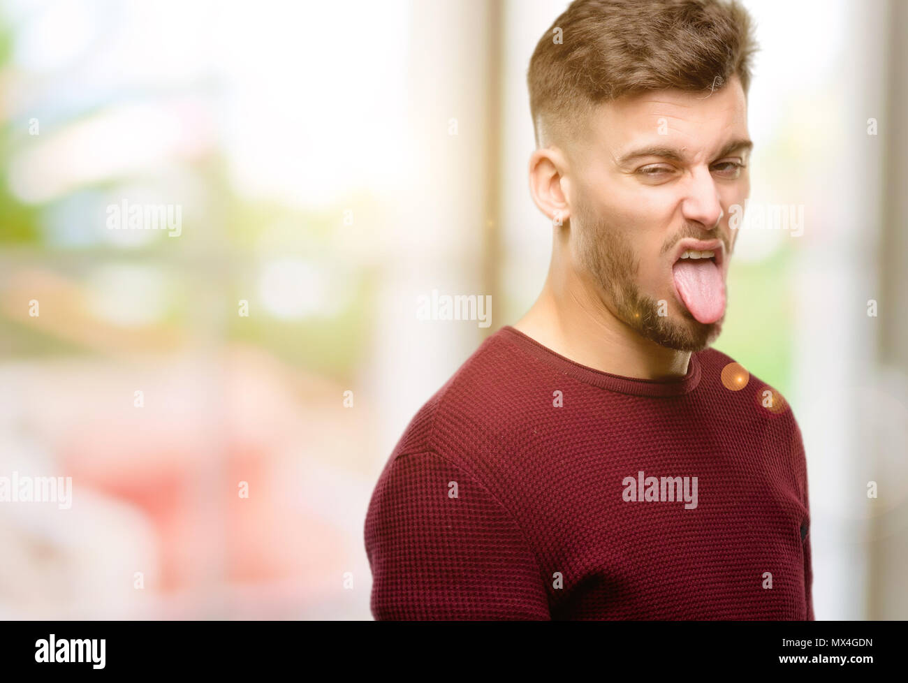 Grossed out guy hi-res stock photography and images - Alamy