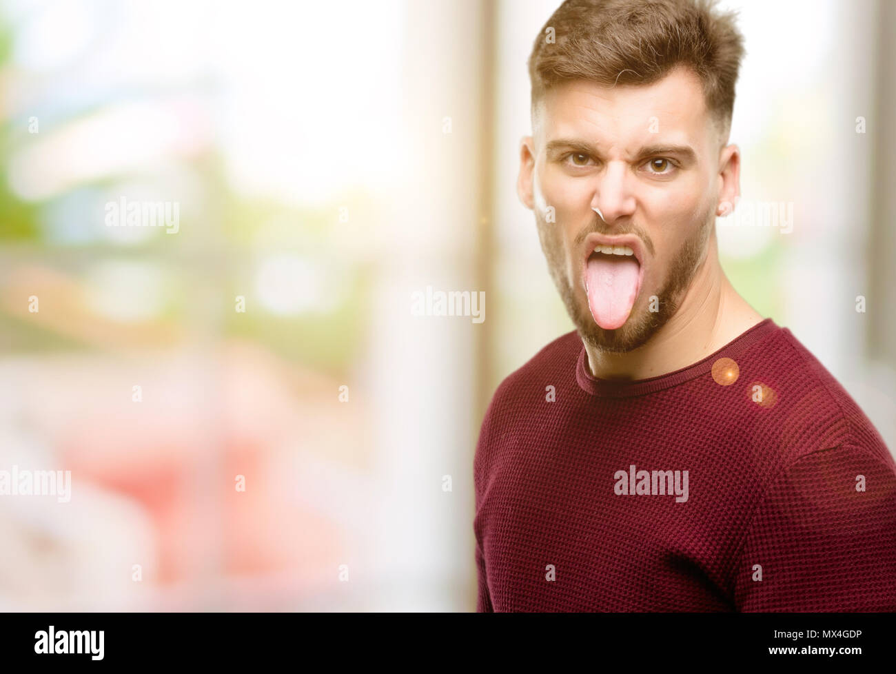 Grossed out guy hi-res stock photography and images - Alamy