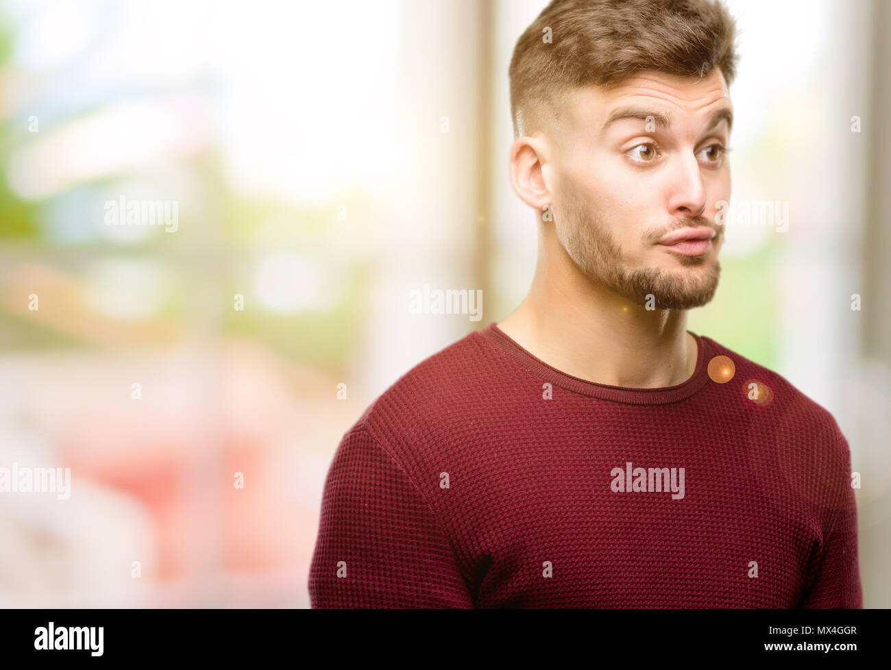 Man exasperated funny hi-res stock photography and images - Alamy