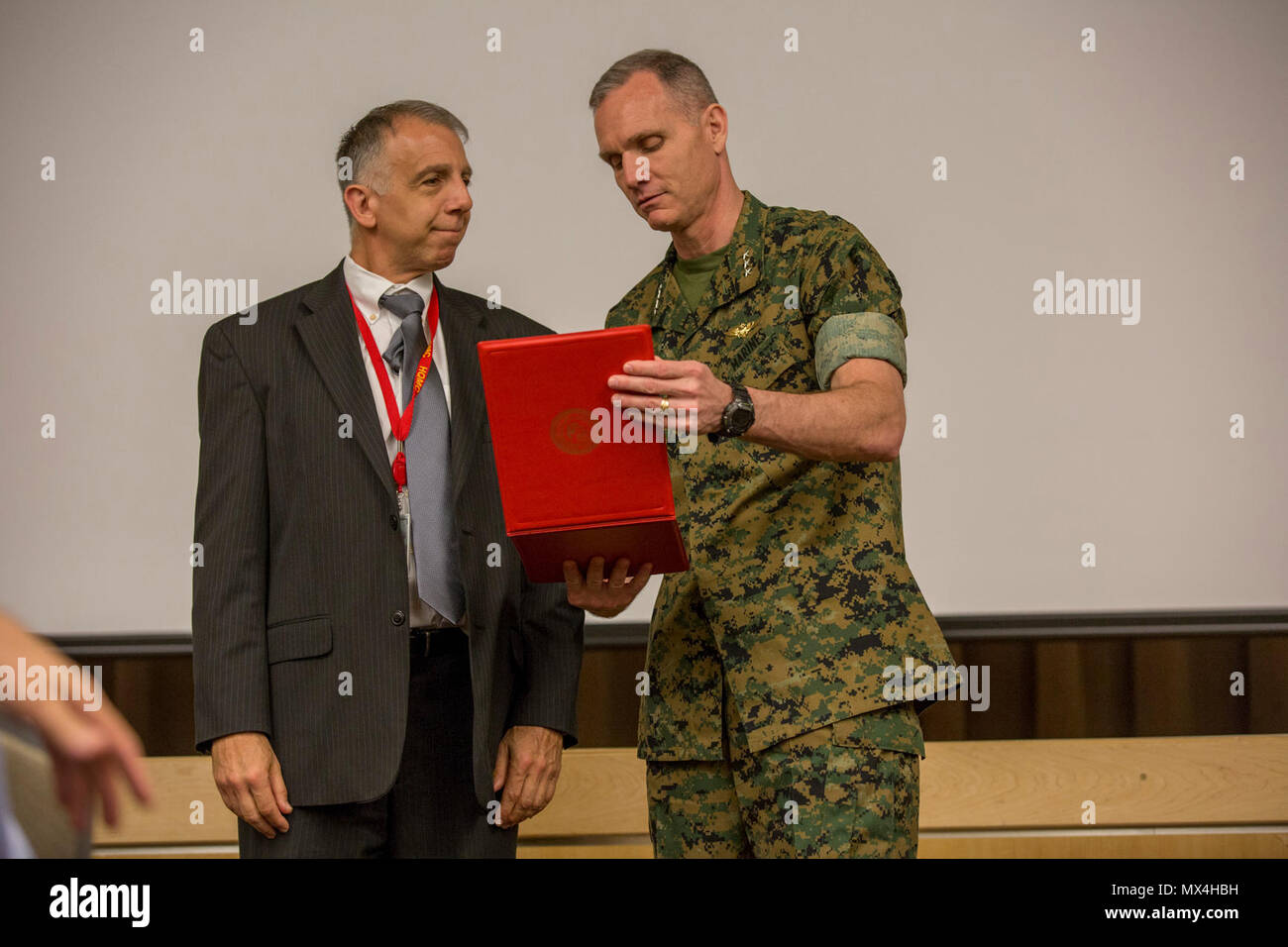 U.S. Marine Corps Lt. Gen. Gary L. Thomas, deputy commandant, Programs ...