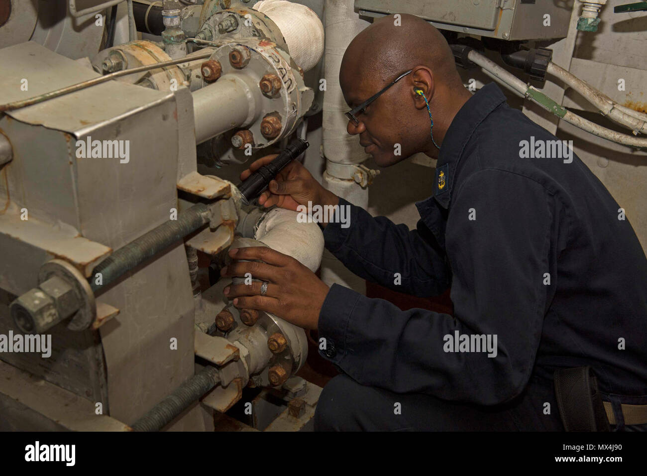 RED SEA (May 1, 2017) Chief Gas Turbine Systems (Electrical) John ...