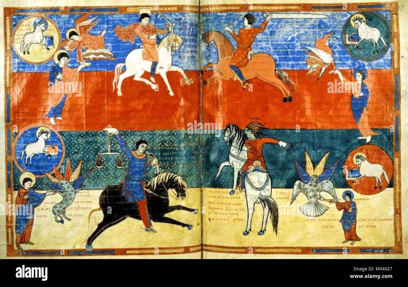 . English: Beatus de Saint-Sever Commentary on the Apocalypse by Beatus ...