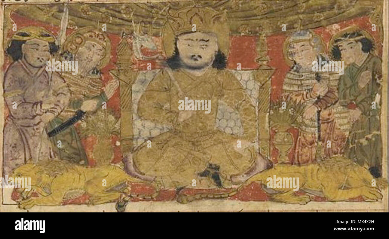 . Folio from a Tarikhnama (Book of history) by Balami . early 14th ...