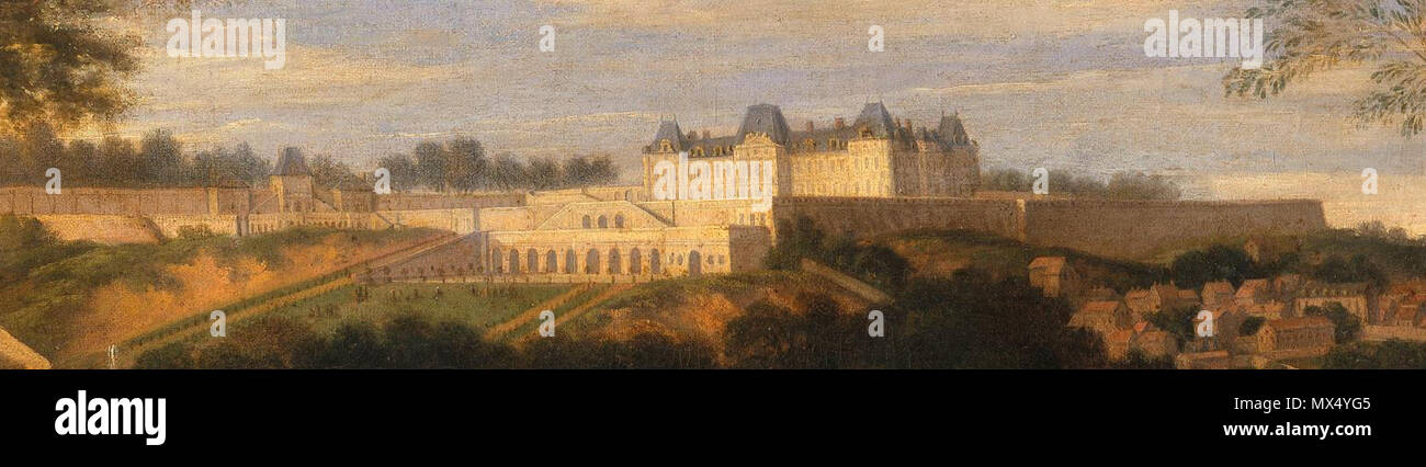 71 Bandeau chateau de meudon sous Louvois vers 1685 musée de versailles ...