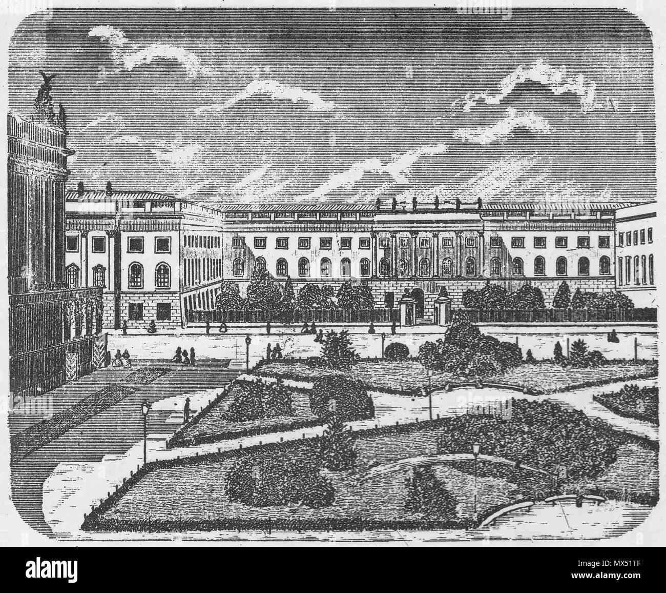 Berlin university 19th century Black and White Stock Photos & Images ...