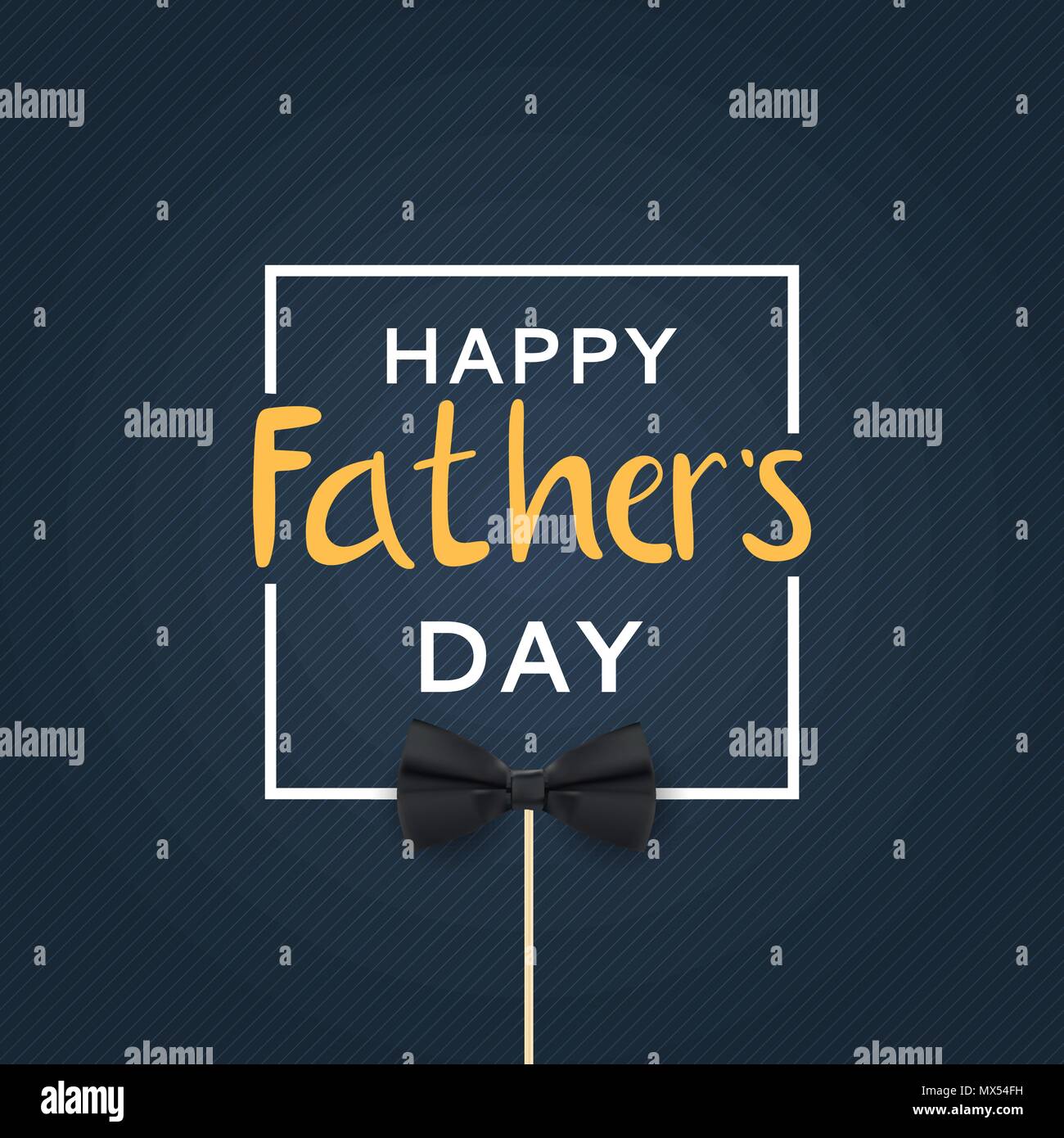 Happy Fathers Day Background. Best Dad Vector Illustration EPS10 Stock ...