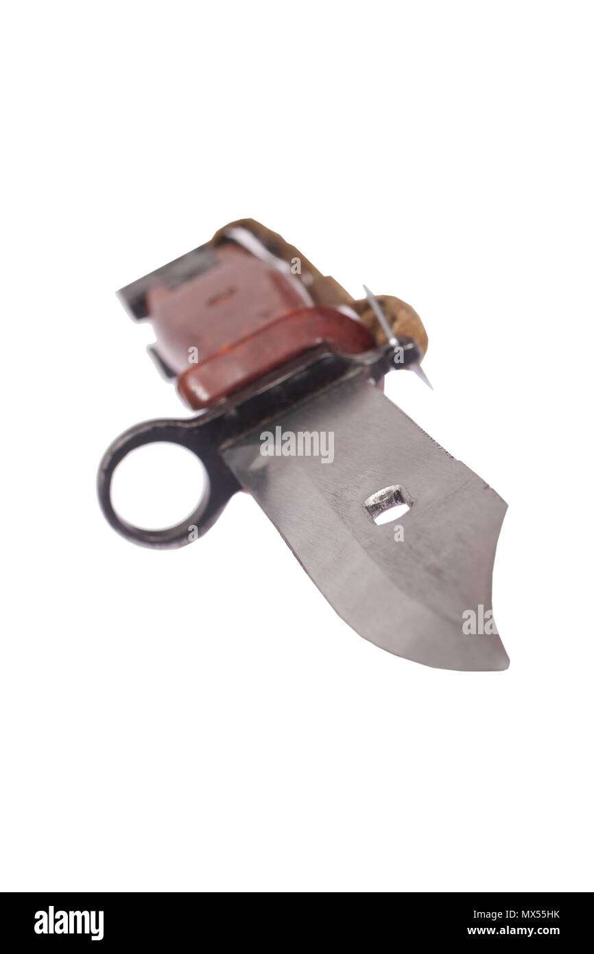 Bayonet and scabbard Cut Out Stock Images & Pictures - Alamy