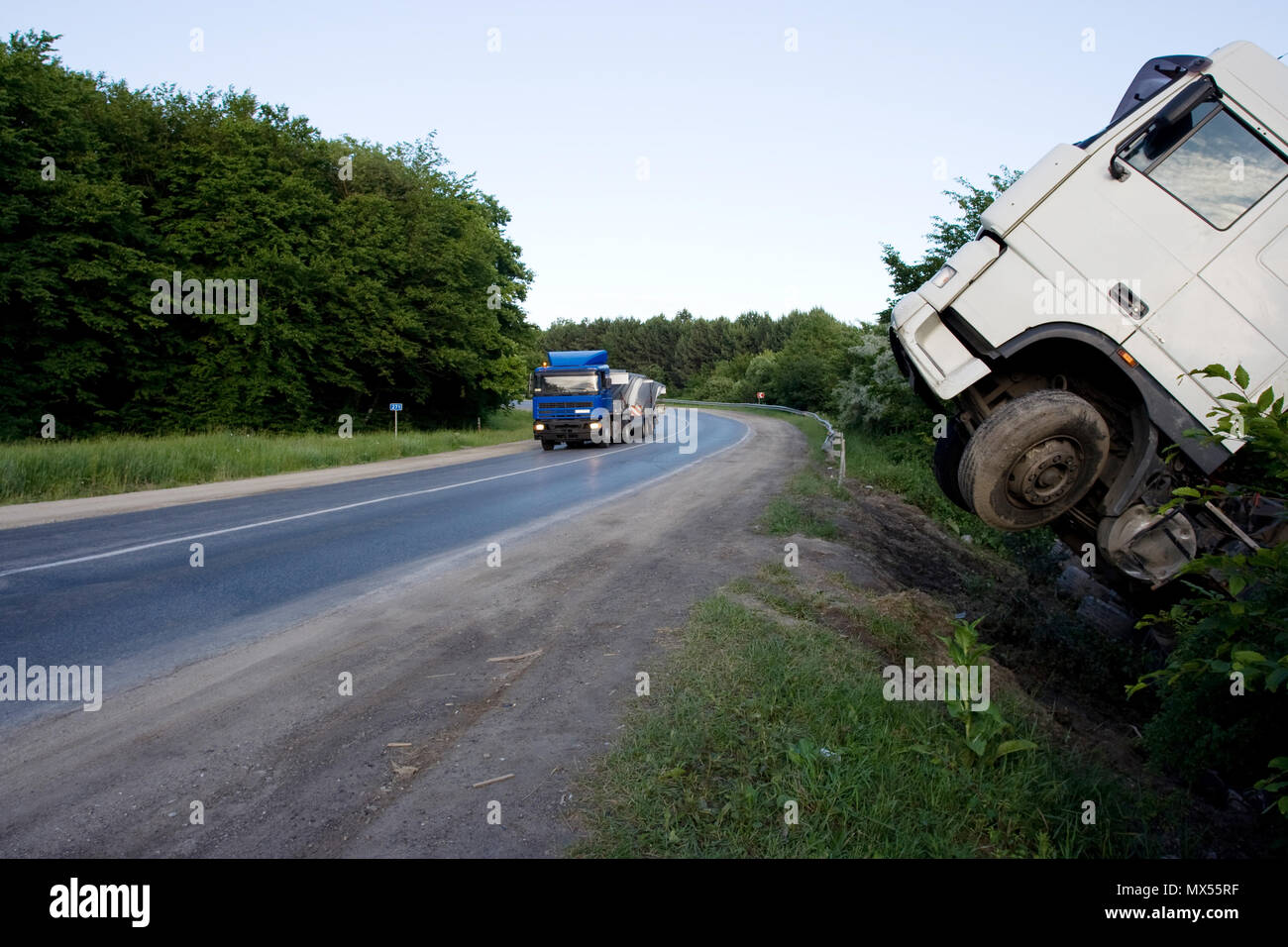 Truck driver tired hi-res stock photography and images - Alamy