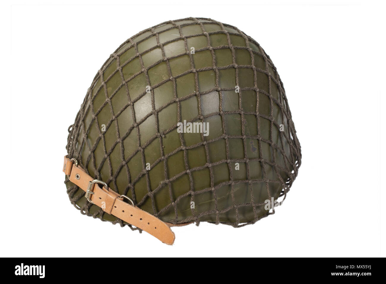 soviet army infantry helmet isolated on white Stock Photo - Alamy