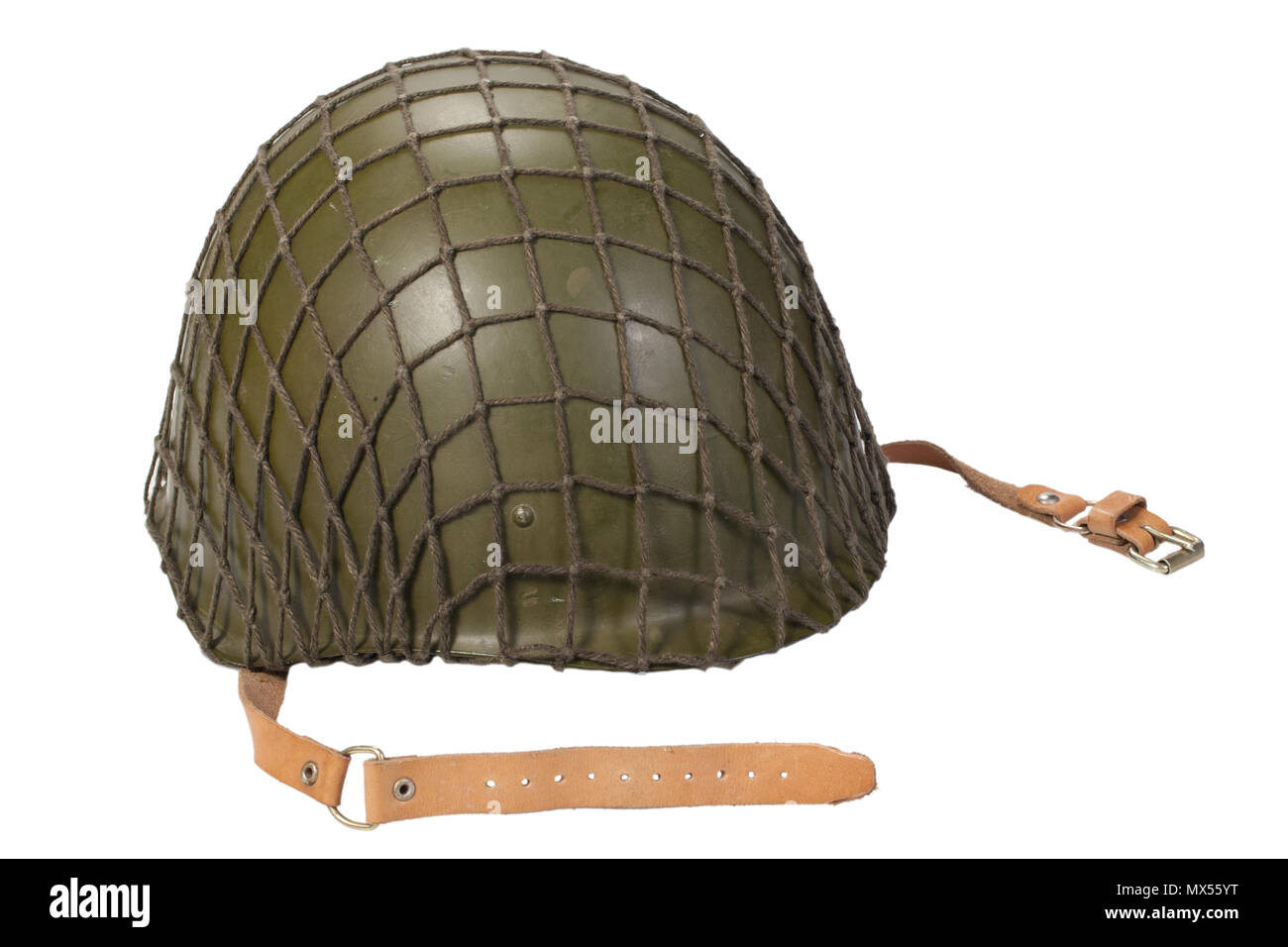 soviet army infantry helmet isolated on white Stock Photo - Alamy