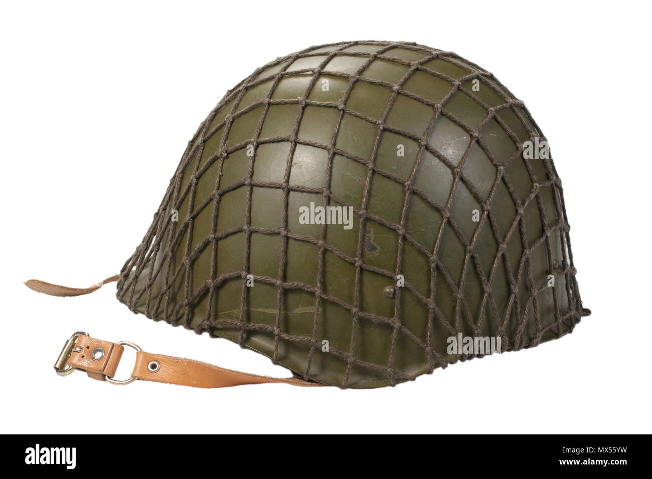 soviet army infantry helmet isolated on white Stock Photo - Alamy