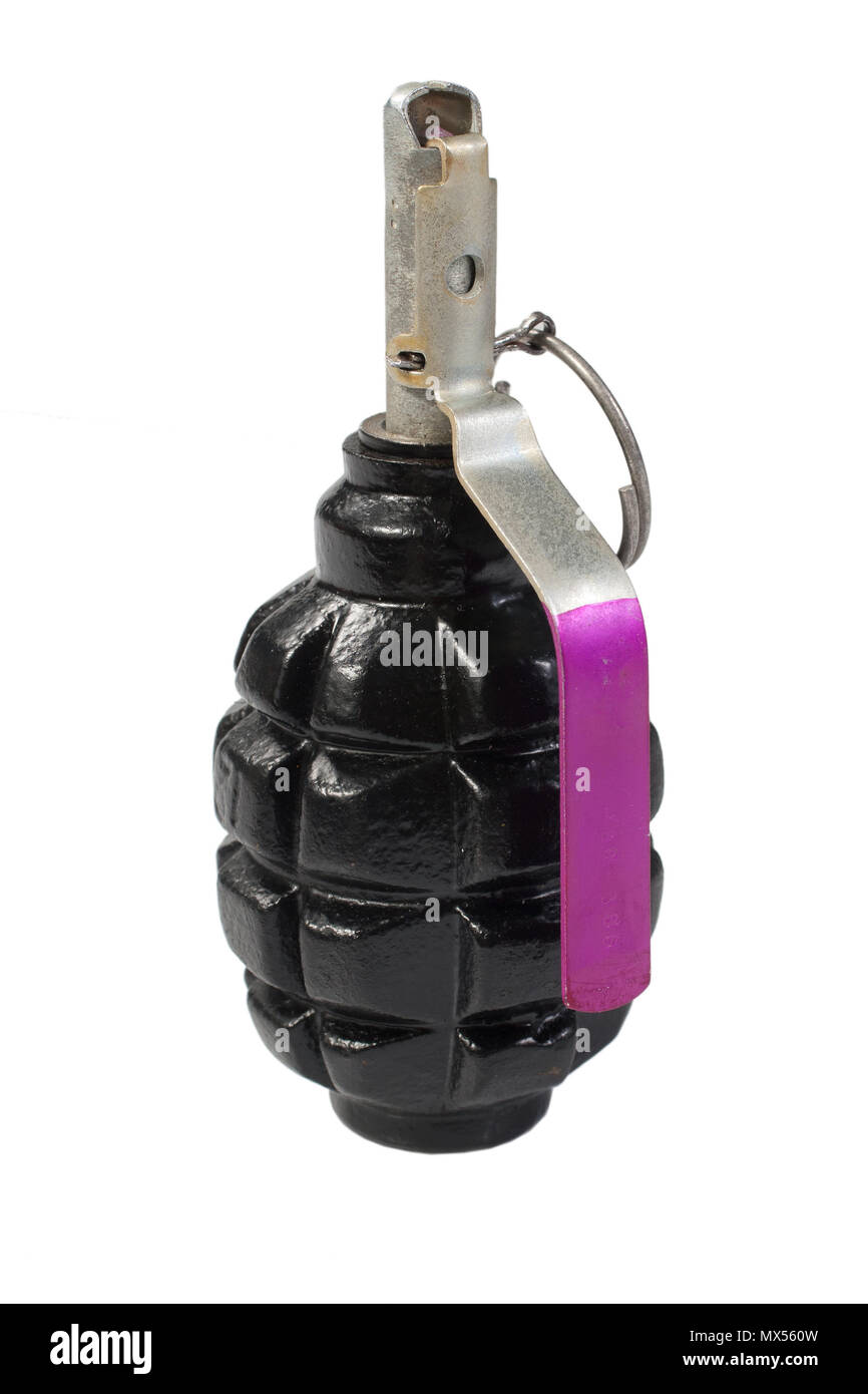 Russian hand grenade Cut Out Stock Images & Pictures - Alamy