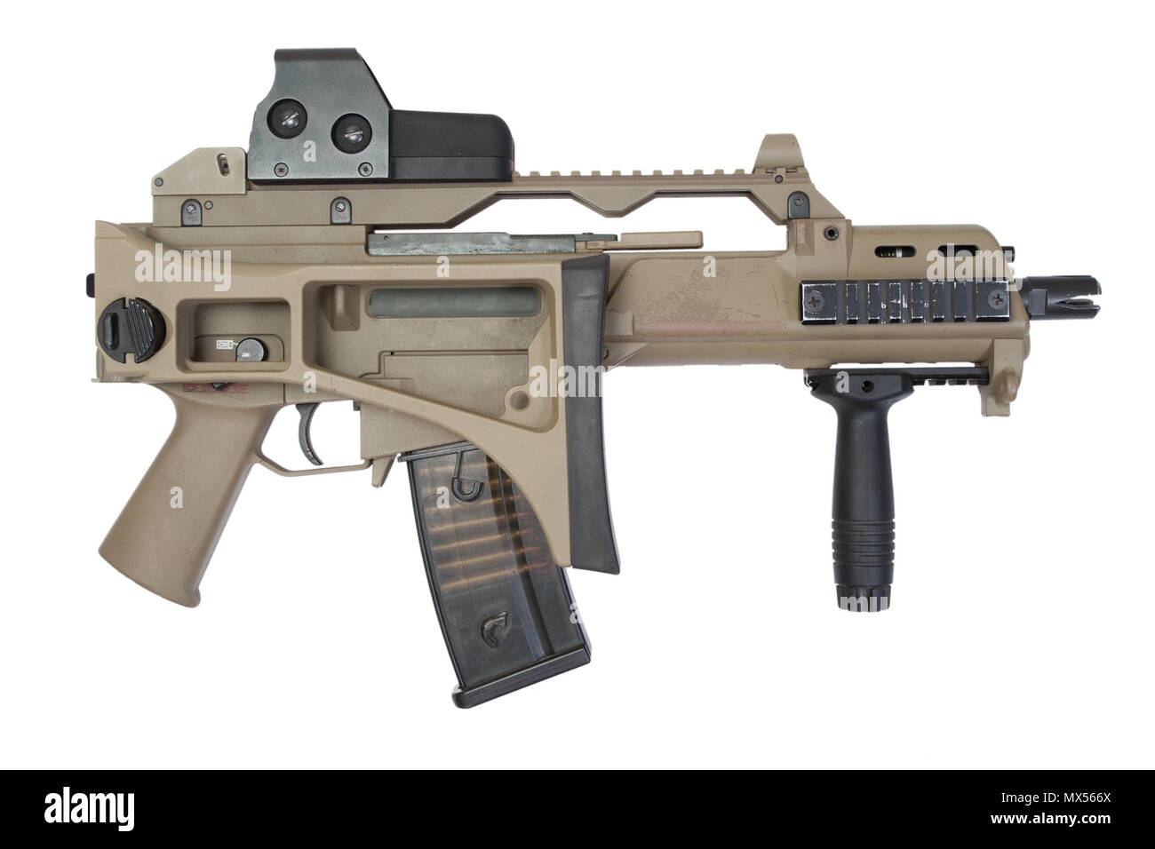 Semi automatic rifle yellow Cut Out Stock Images & Pictures - Alamy