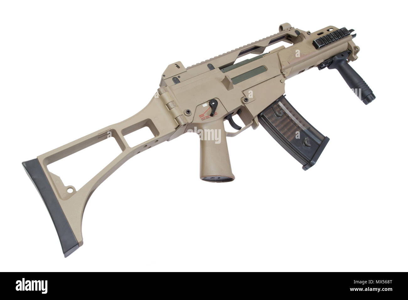G36 rifle isolated on a white background Stock Photo - Alamy