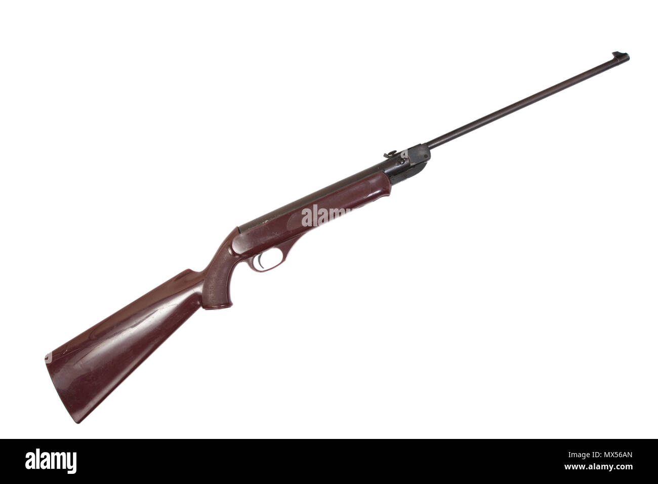 Modern pneumatic gun on Cut Out Stock Images & Pictures - Alamy