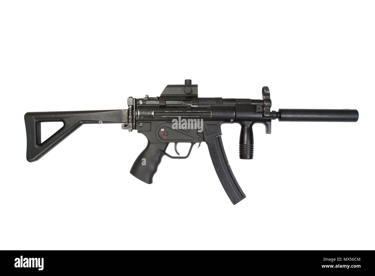 Mp5 Gun With Silencer