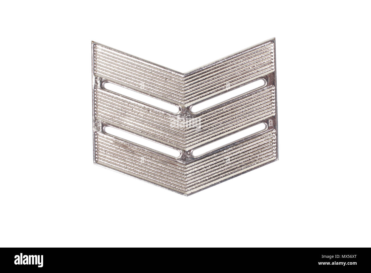 Insignia of military rank isolated on white background Stock Photo - Alamy