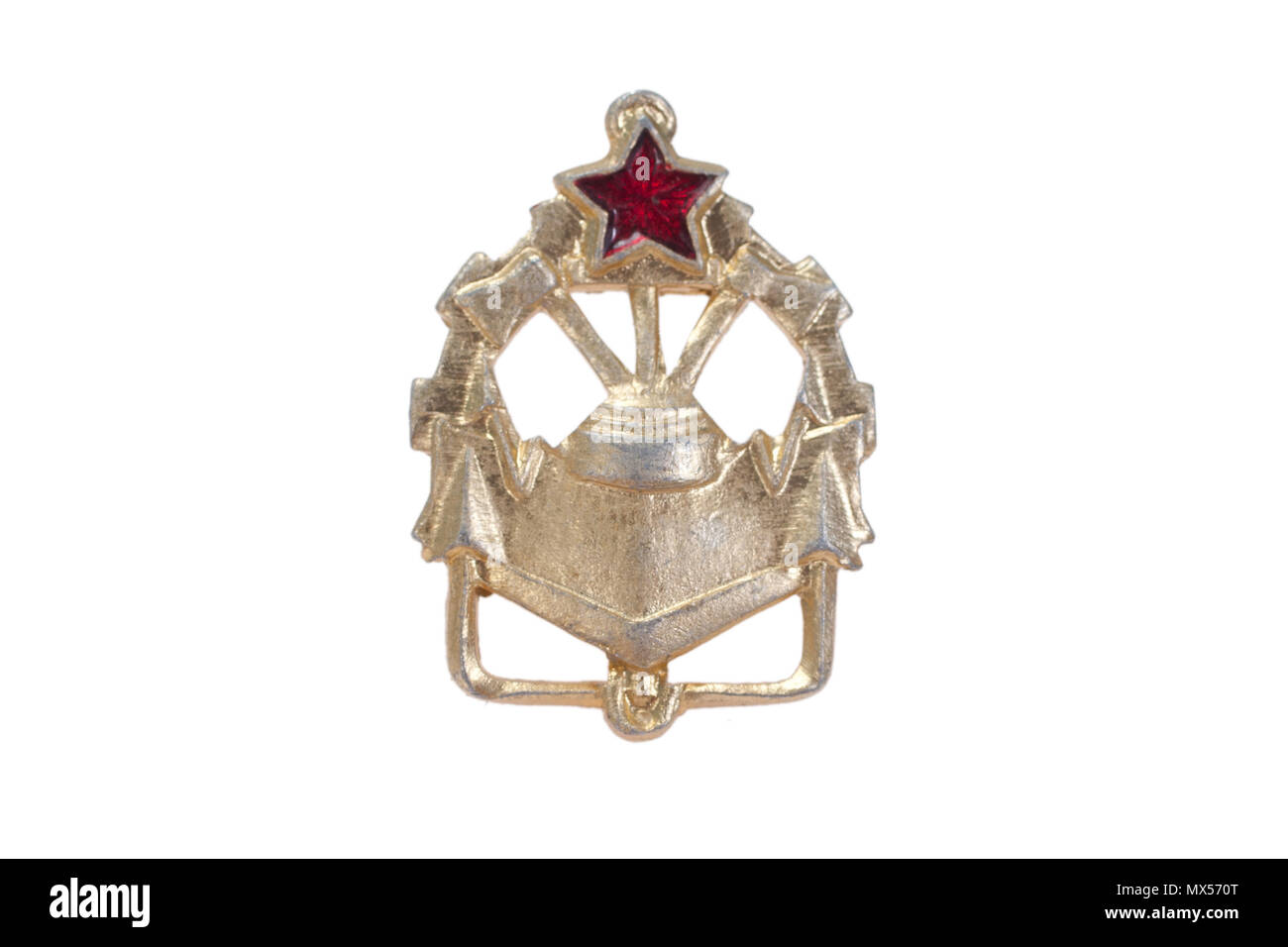 soviet army corps of engineers emblem isolated Stock Photo - Alamy
